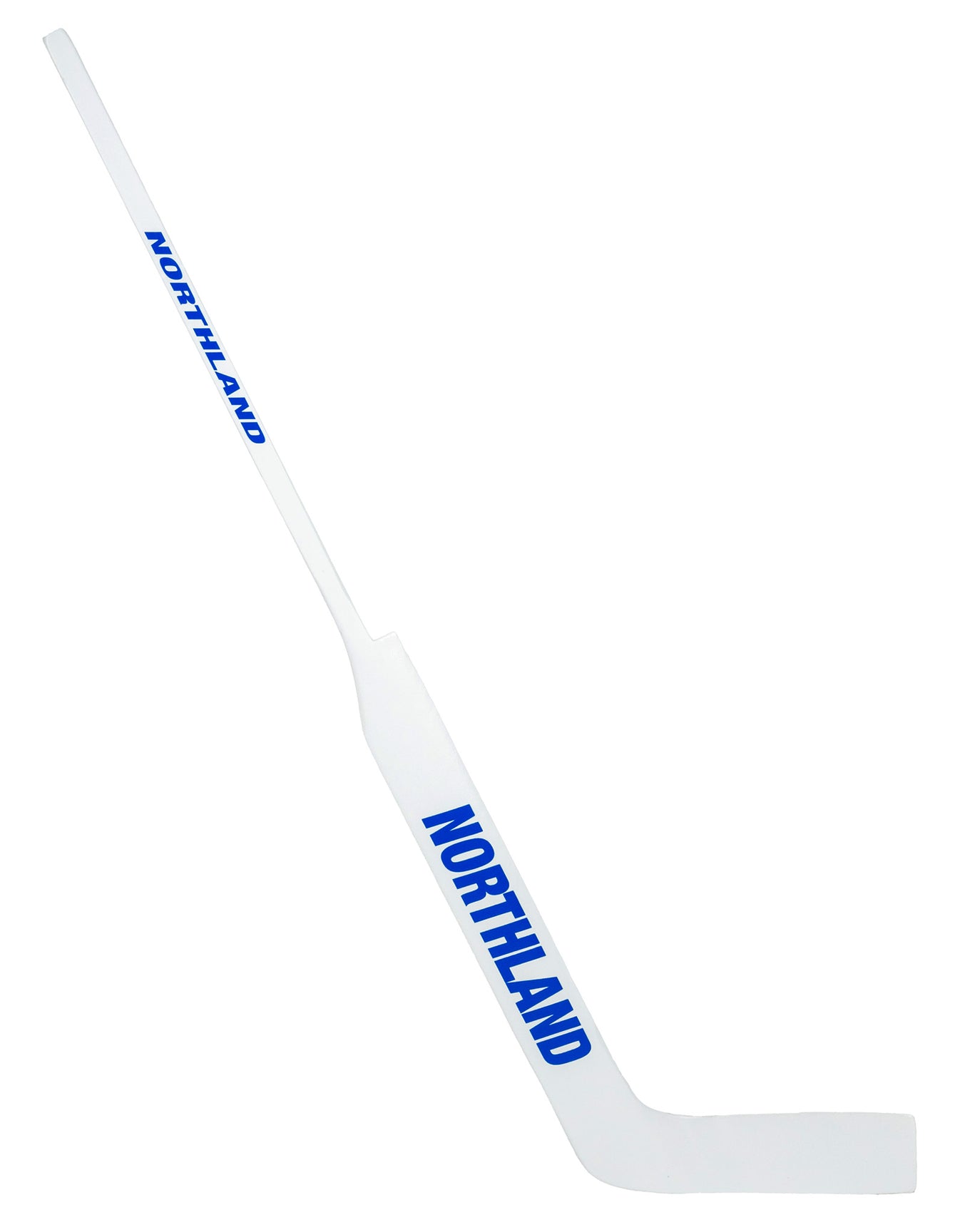 Northland White Goalie Stick – Fibreglass & Ash Construction – STIX.com